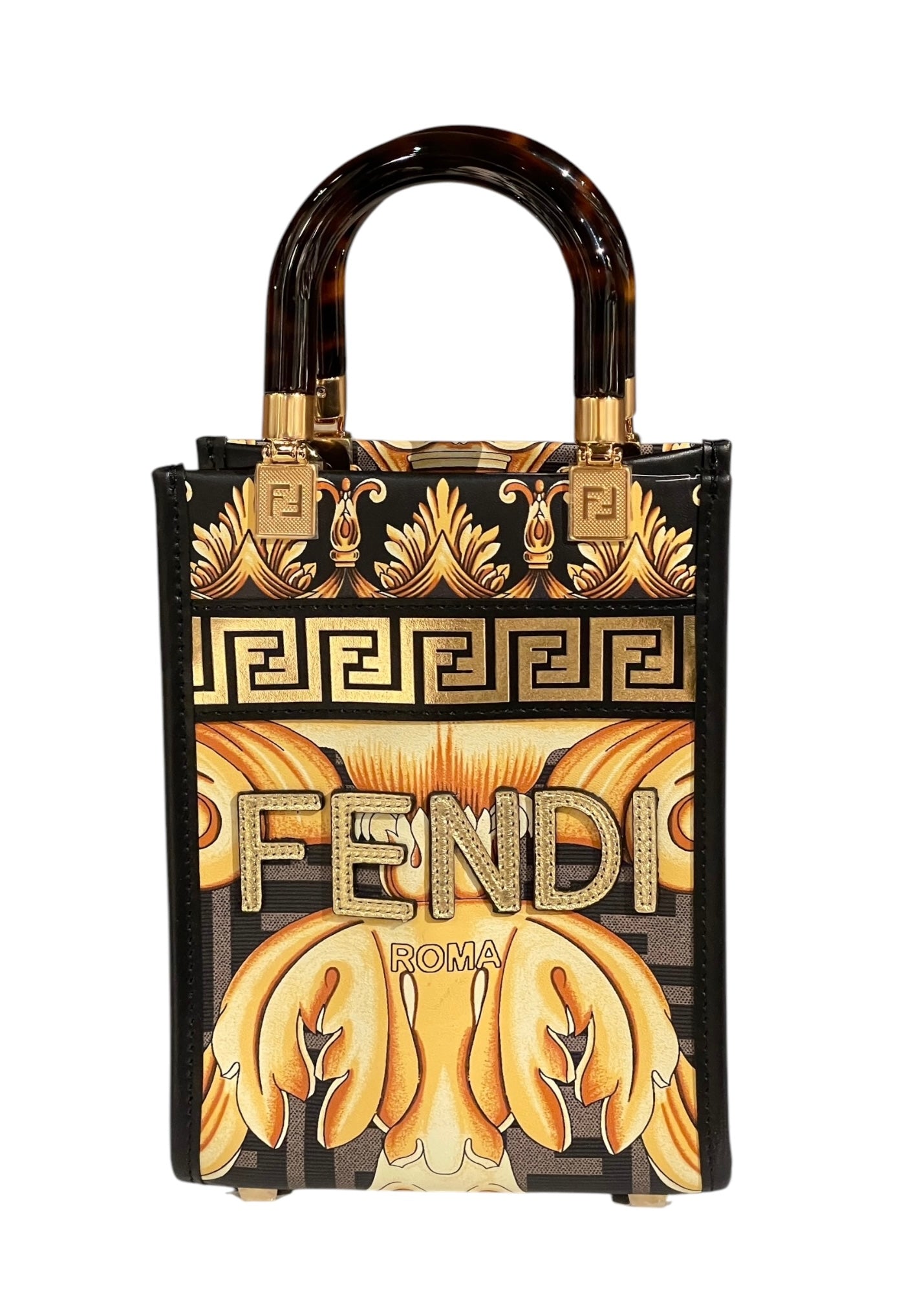 FENDI X VERSACE FENDACE TOTE BAG – The Vintage Store